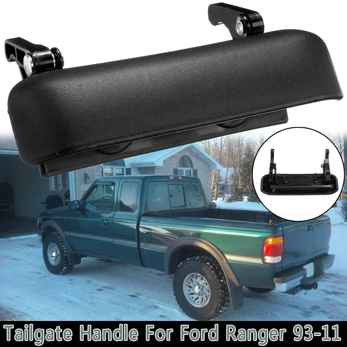 1Л5З 9943400 Черная задняя ручка багажника для Ford Ranger 1993-2000 2001 2002 2003 2004 2005 2006 2007 2008 2009 2010 2011