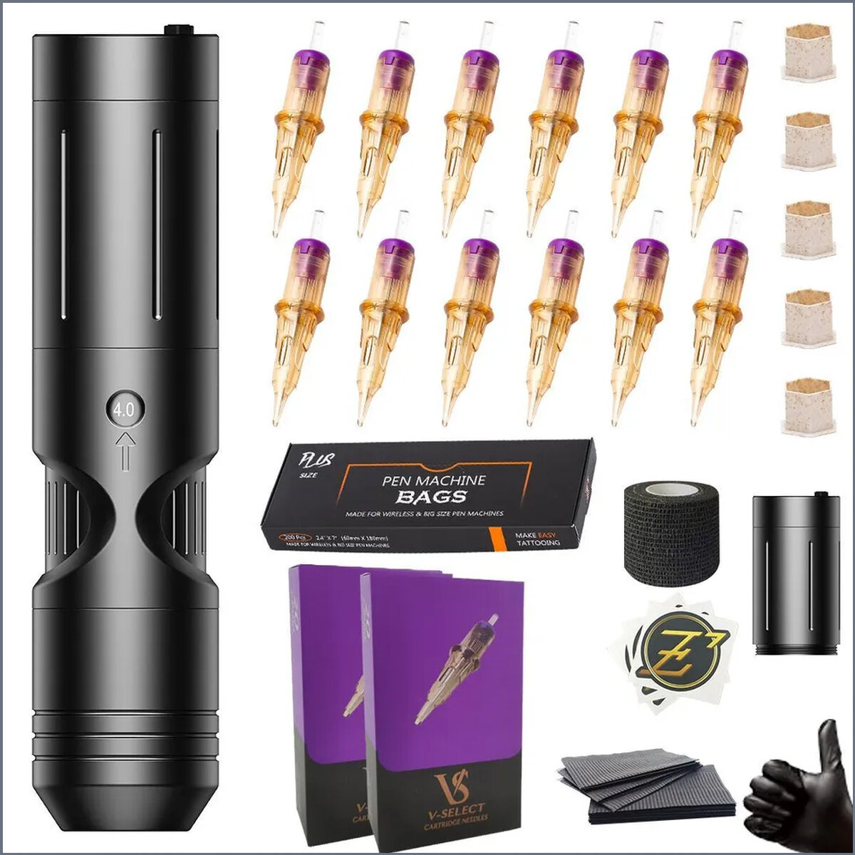 EZ Tattoo Kit P3 Набор машинок для тату-ручки