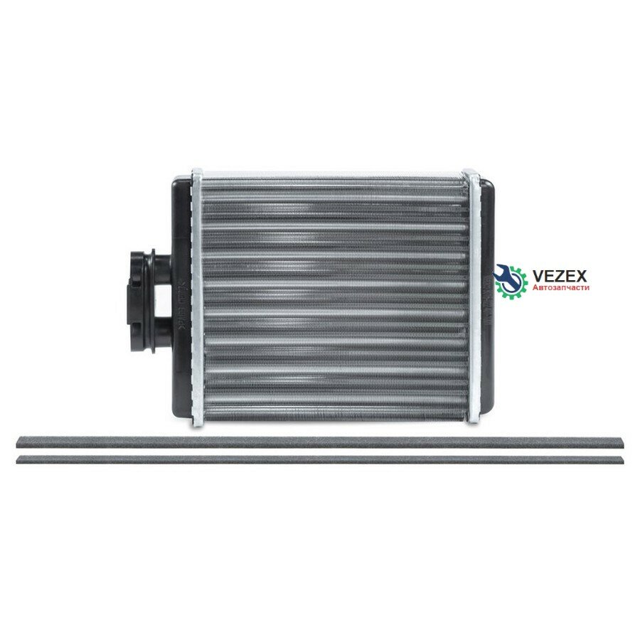 METACO 8016-022 Радиатор отопителя VW Polo (Sed RUS) (2011>), Skoda Fabia (2007-2015)
