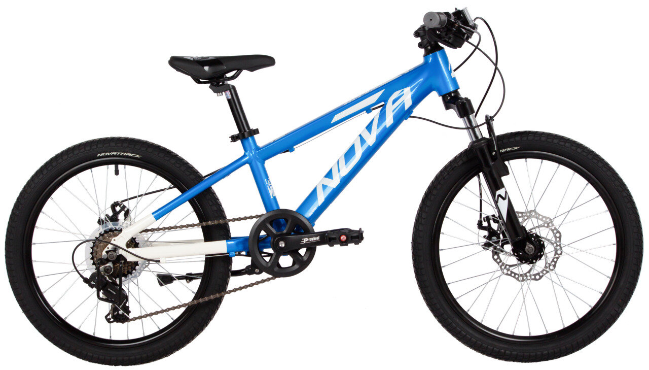 Детский велосипед Novatrack Extreme Disc 20" (2025) 20 Синий (115-128 см)