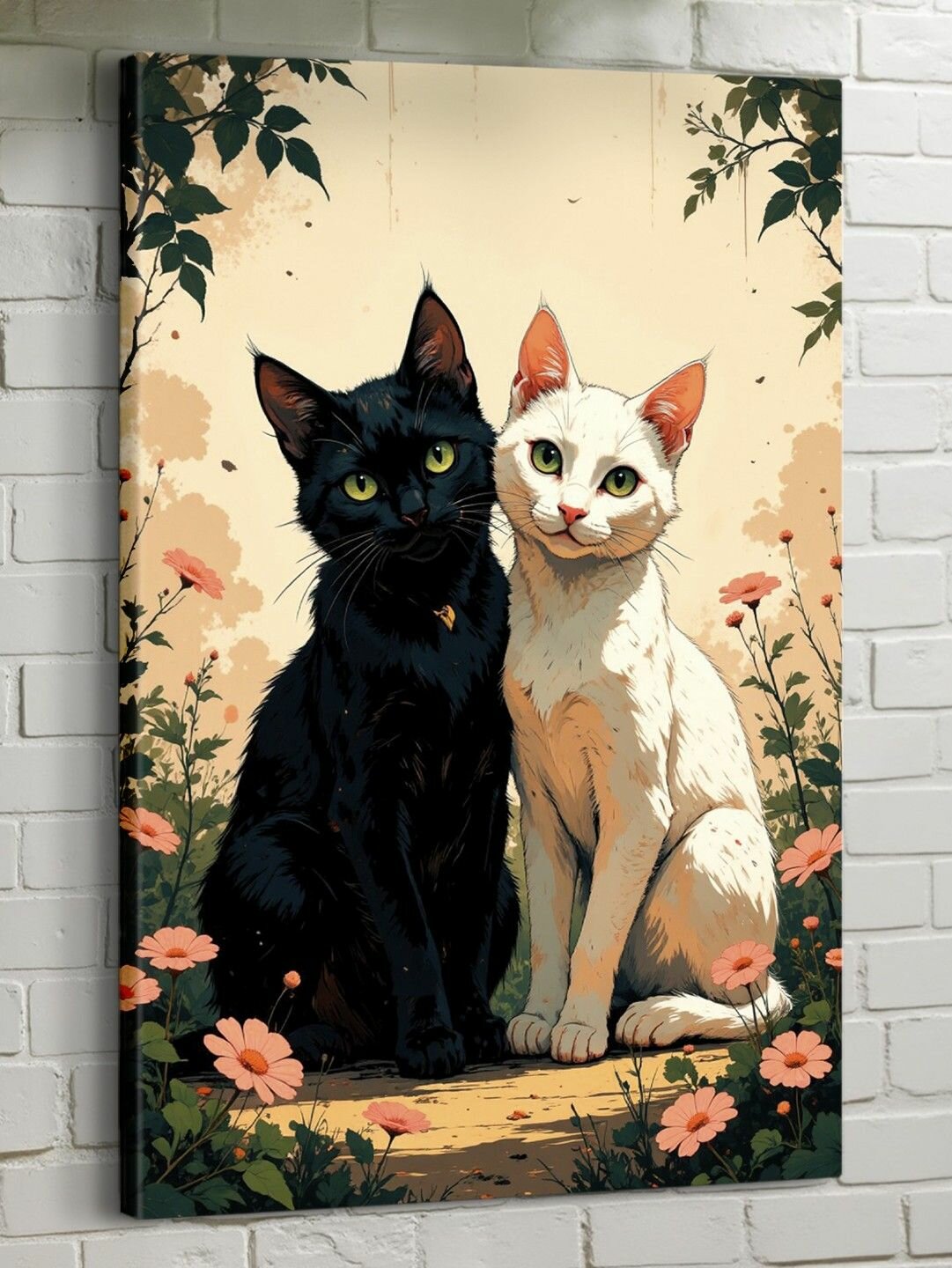 "Где ты там дом" - картина на холсте, 45x30 см.