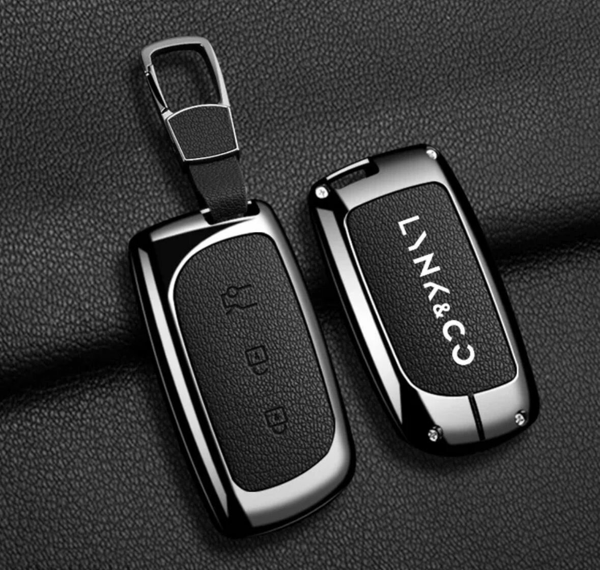 Чехол на ключ LYNK&CO 900 Metall Black