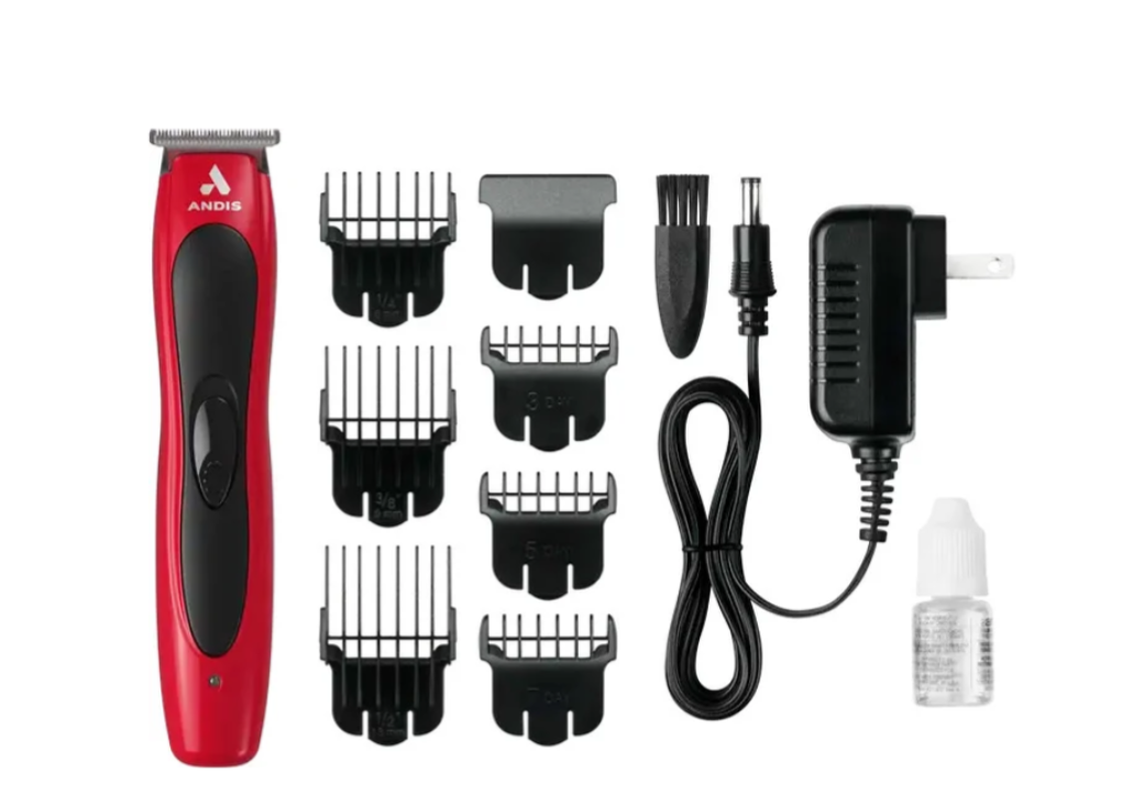 Триммер для бороды и усов Andis VersaTrim Li Cordless Trimmer Red BTF-3