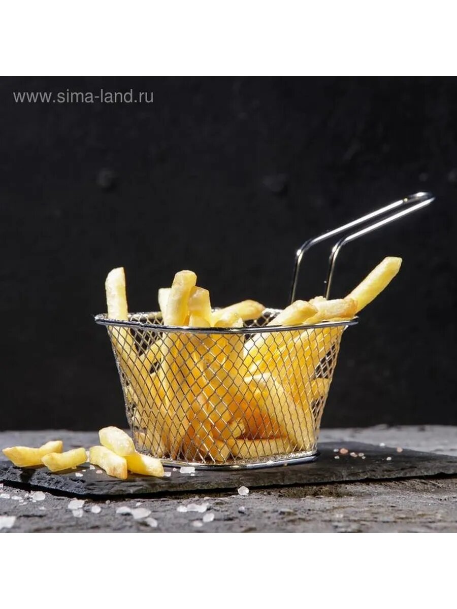 Стильная корзинка для фри и закусок