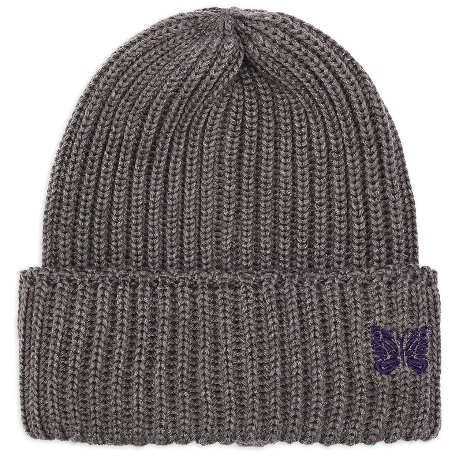 Шапка Needles Шапка Needles Watch Cap для мужчин, размер Os, grey