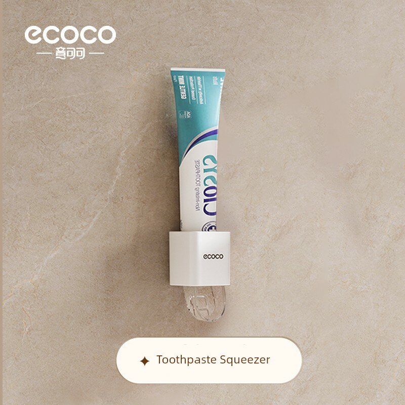 Держатель для зубных щеток ecoco/ECOCO, настенный, без сверления, магнитный, в форме чашки, с перевернутой подставкой