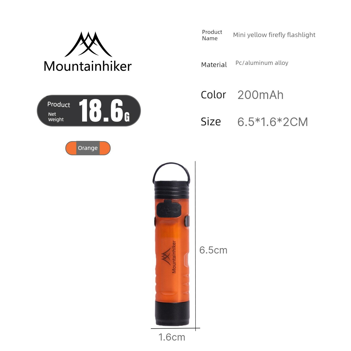 Многофункциональный светодиодный фонарь Mountainhiker Firefly для кемпинга, портативный, долговечный, для палаток и