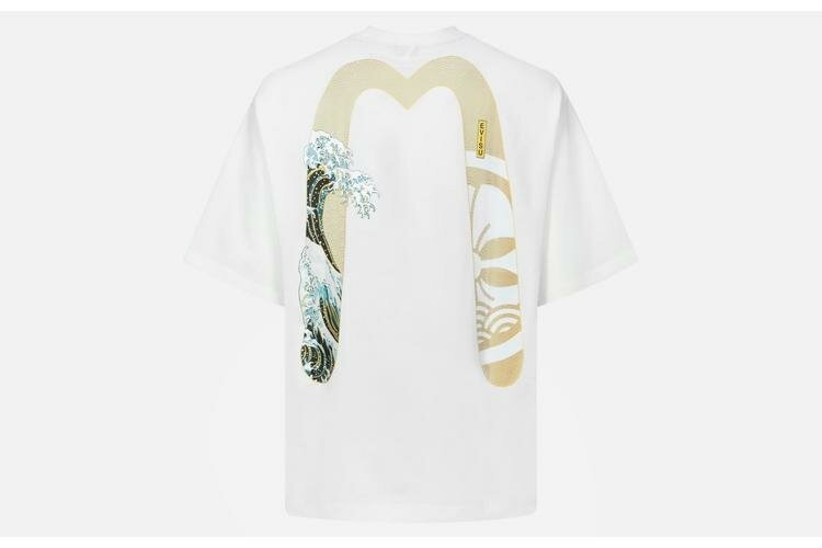 Футболка EVISU Great Wave Daicock-print