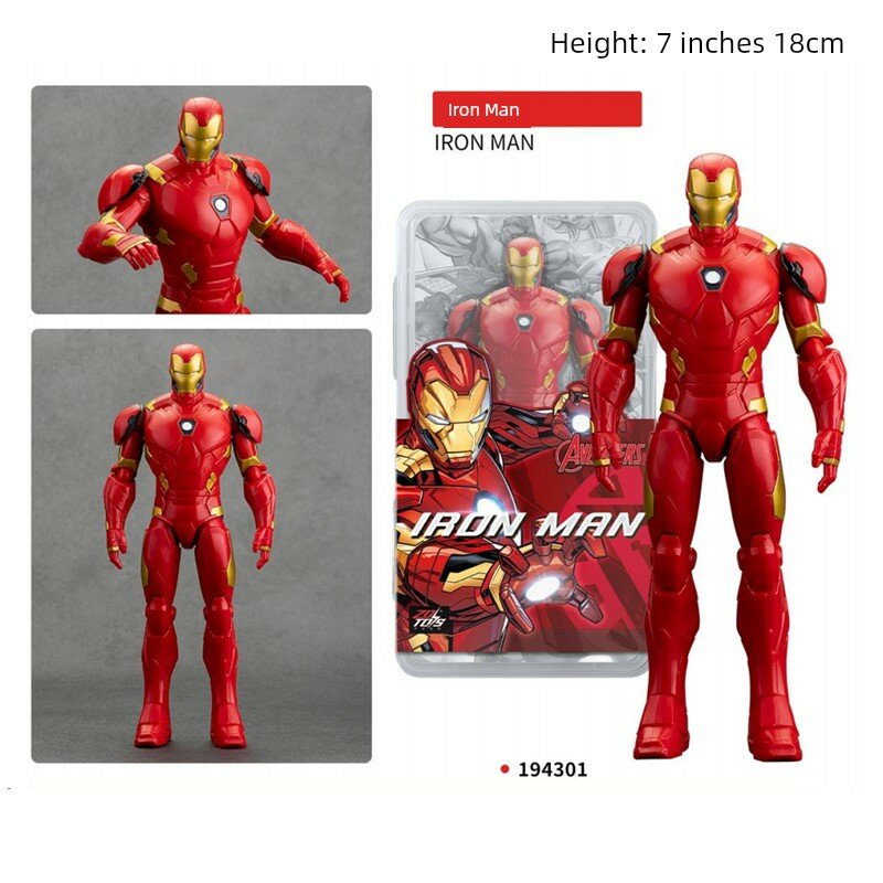 Фигурка Халка из мультфильма Zhongdong 7inch (Marvel), игрушка Человек-паук, сувенир для детей и мальчиков, подарок,