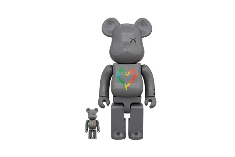 Коллекционная фигурка унисекс BE@RBRICK X Roarguns 20th Anniversary, 100%+400%