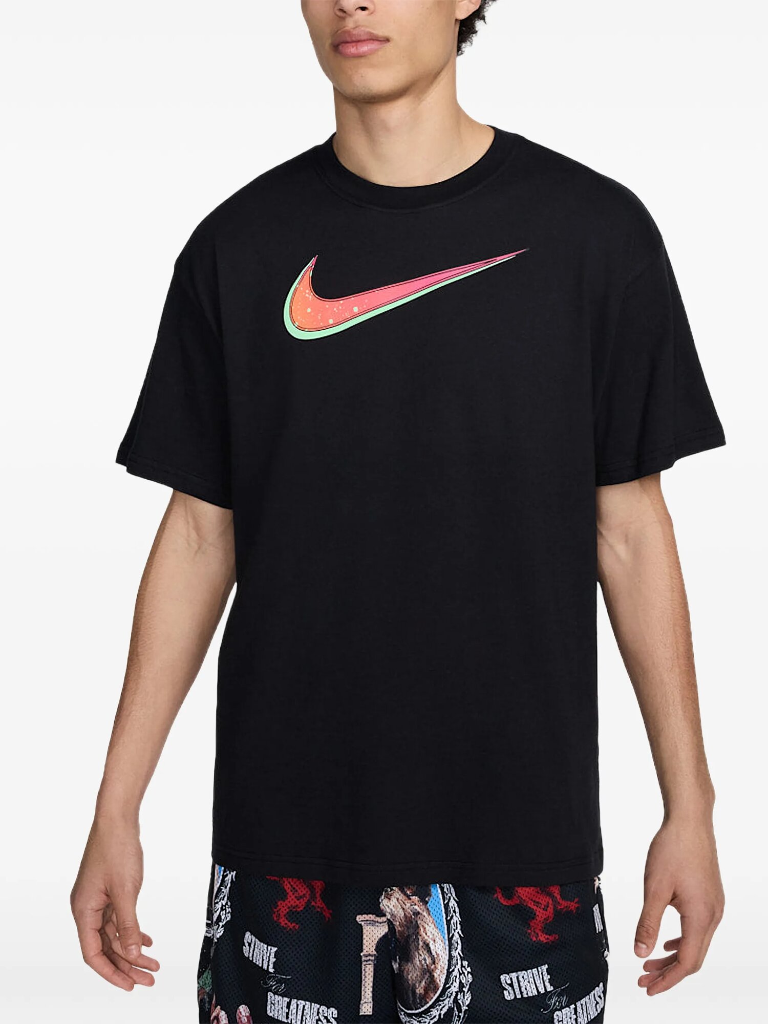 Футболка NIKE, размер S, черный