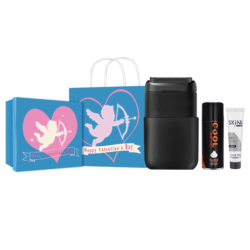 Бритва мужская BRAUN 13457273, X Collection Black-Cupid Box