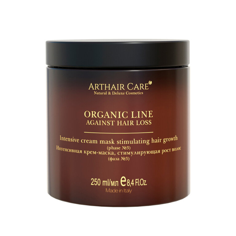 ARTHAIR CARE Organic Line Against Hair Loss Mask Маска Италия 250 мл