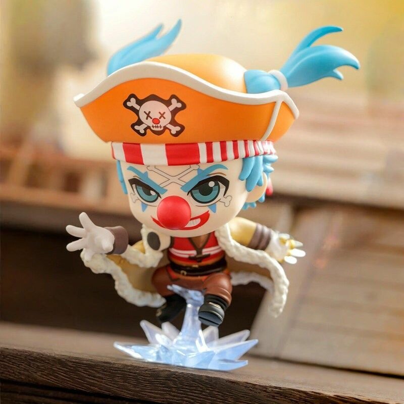 Фигурка аниме Ван Пис Багги ; One Piece BUGGY фигурки ; коллекционная статуэтка для рабочего стола, украшение для стола, 1 шт.