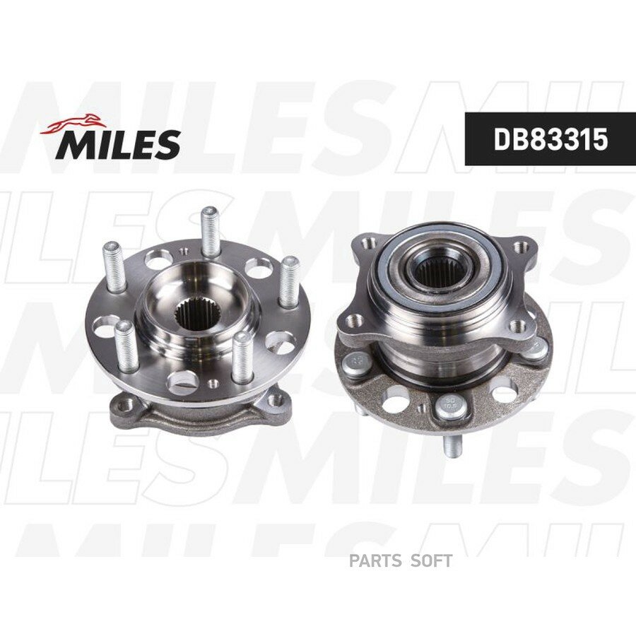 MILES DB83315 Ступица с подшипником HYUNDAI TUCSON III/KIA SPORTAGE IV 15- зад. ()