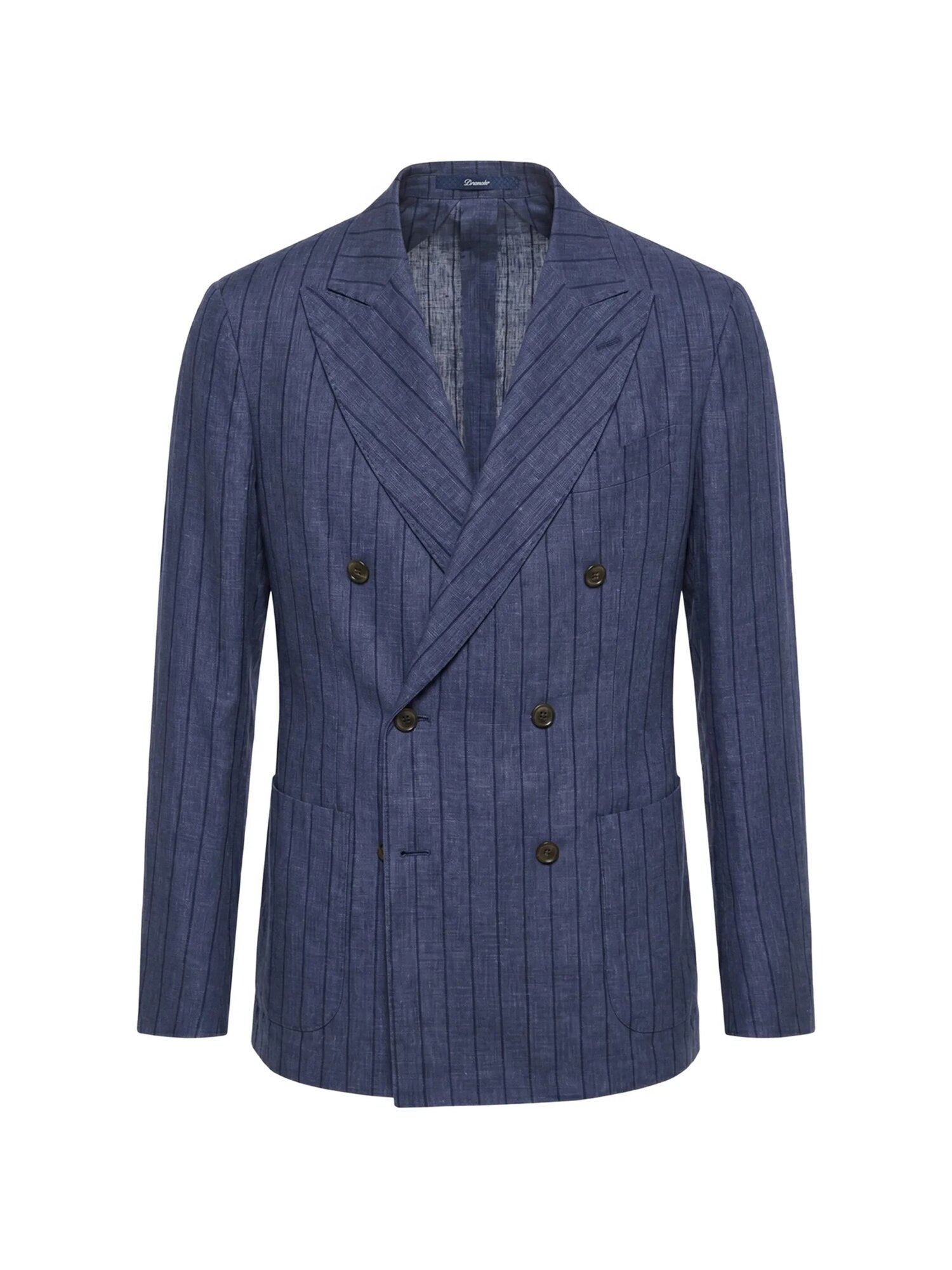 Пиджак Pinstripe-pattern double-breasted blazer
