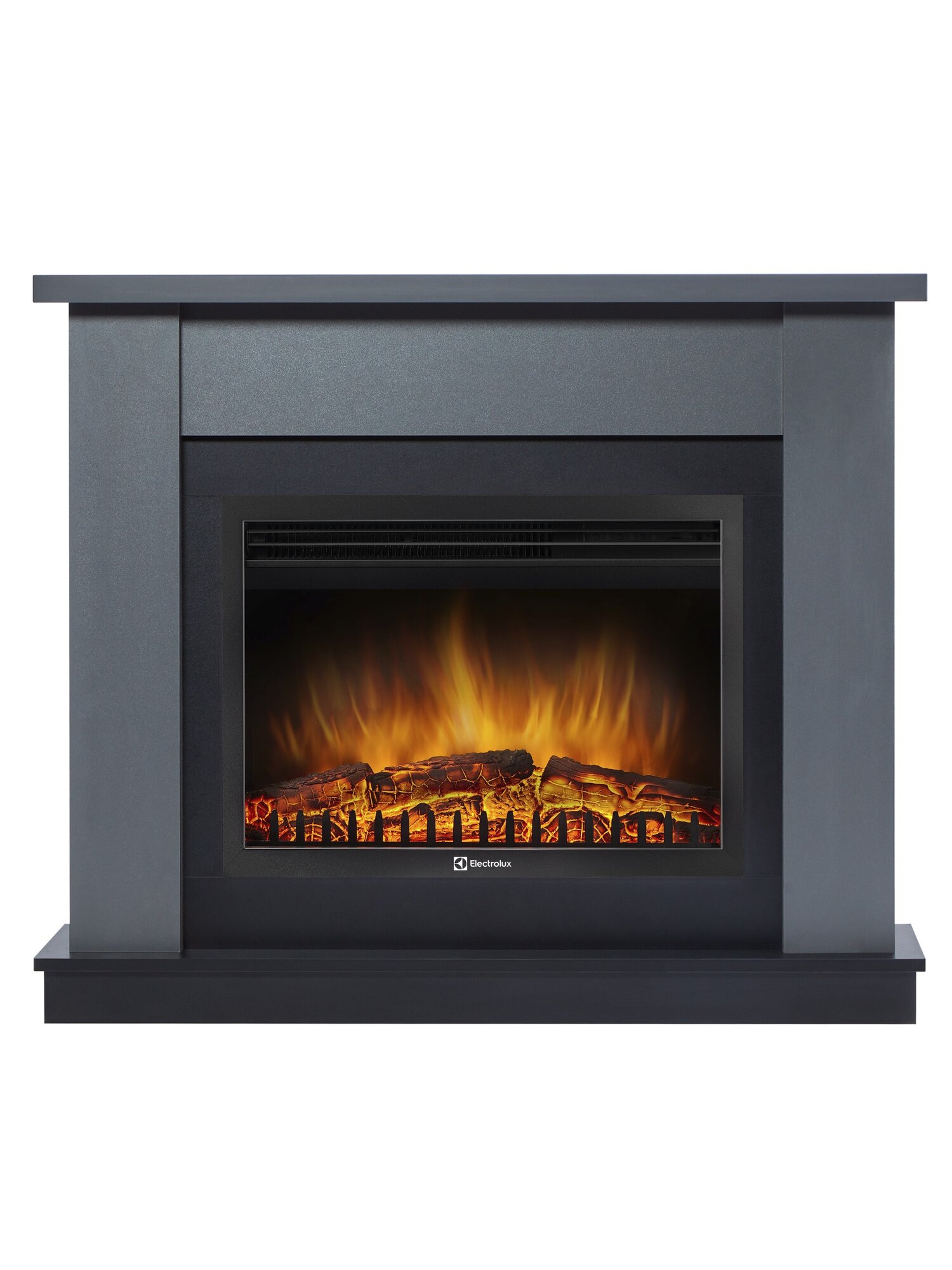 Каминокомплект Firelight: Очаг EFP/P-2720RLS N, портал Canto 25 графит