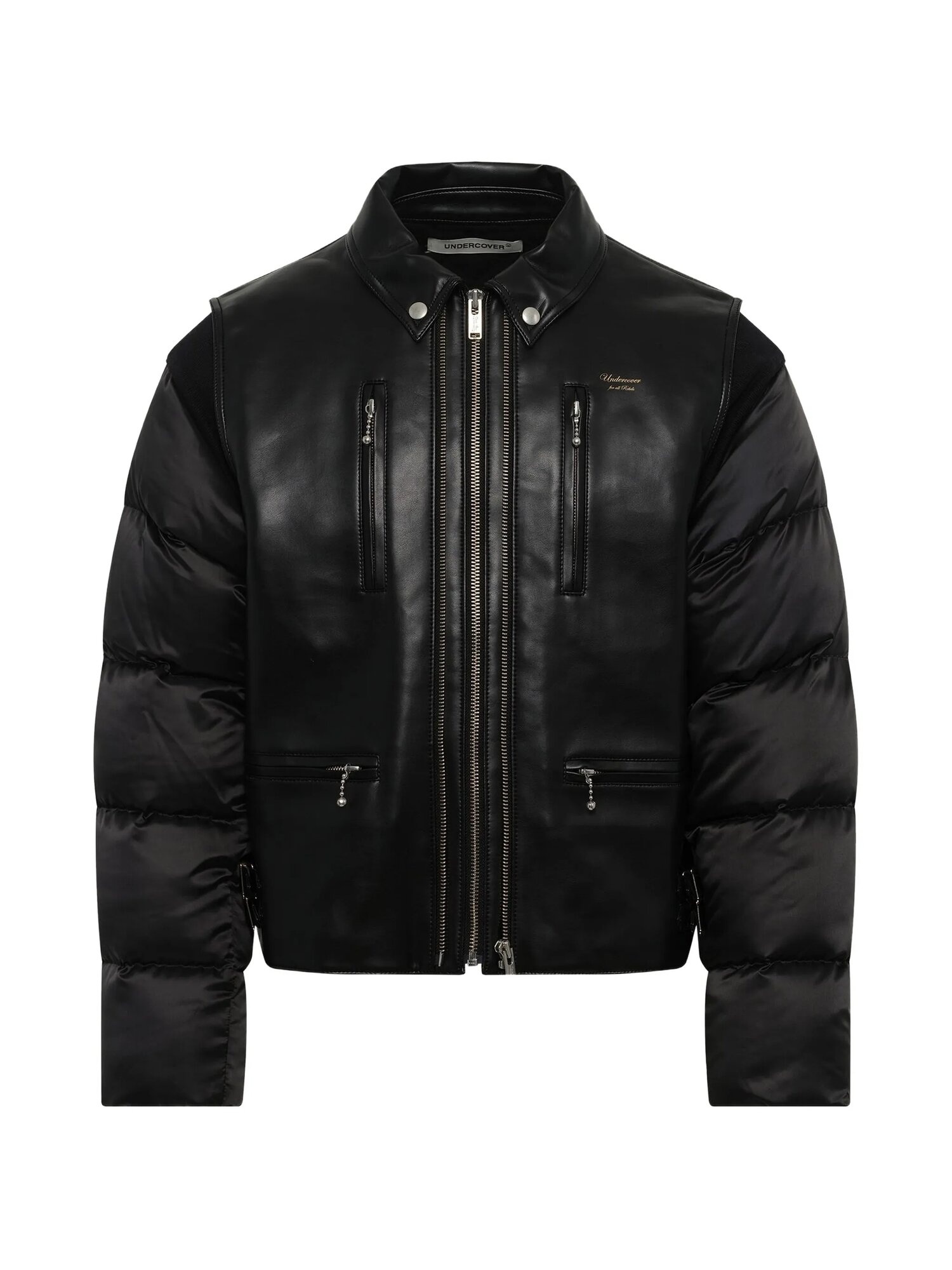 Куртка Quilted-sleeve panelled jacket