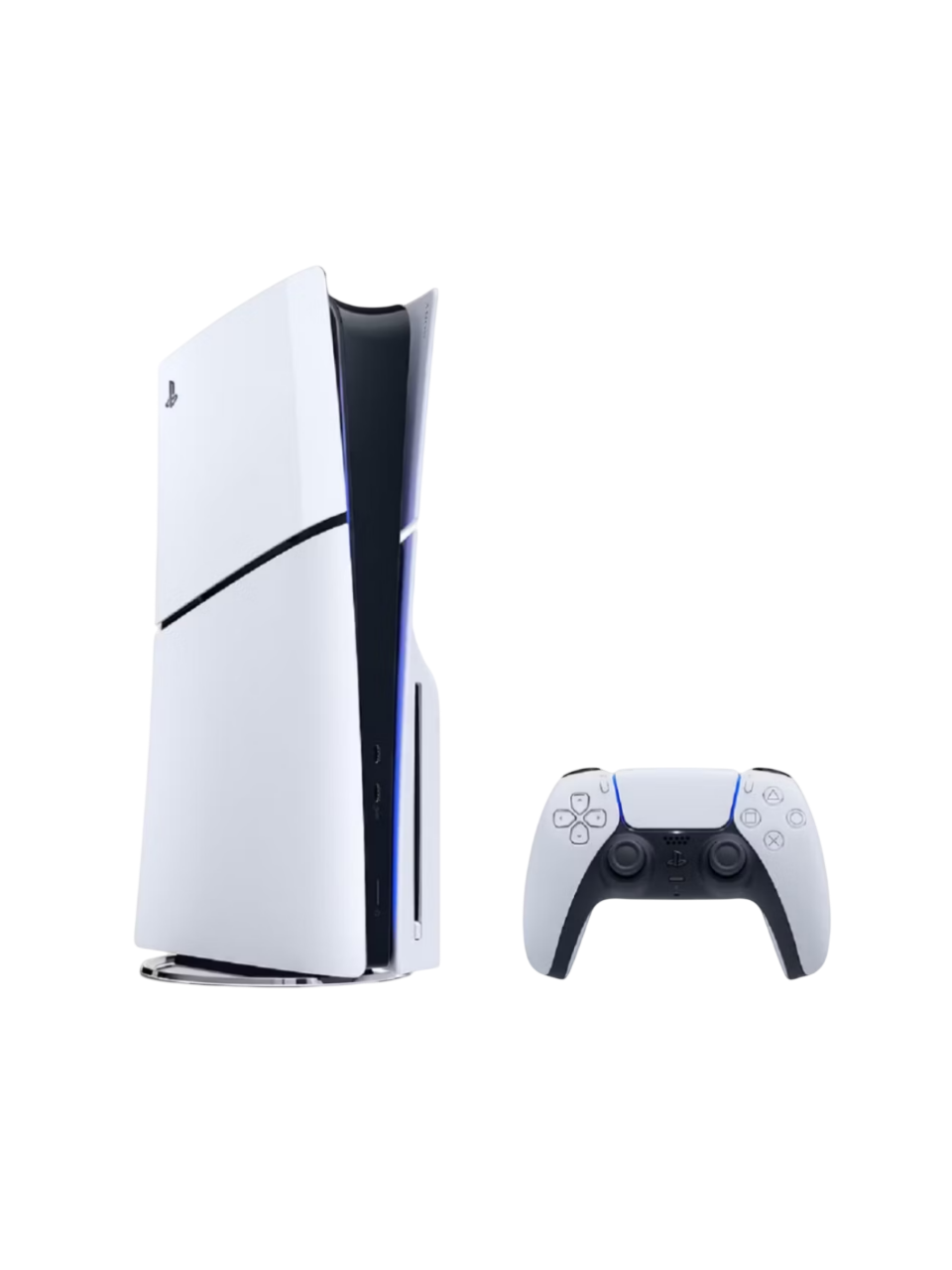 Игровая приставка Sony PlayStation Slim, 1TB, Blue-ray, SSD, белая