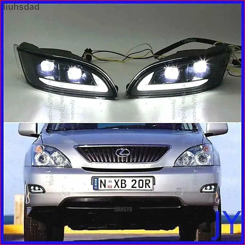 Фары автомобильные, 2 шт, арт. Lexus RX300 RX330 RX350 RX II 2003-2009