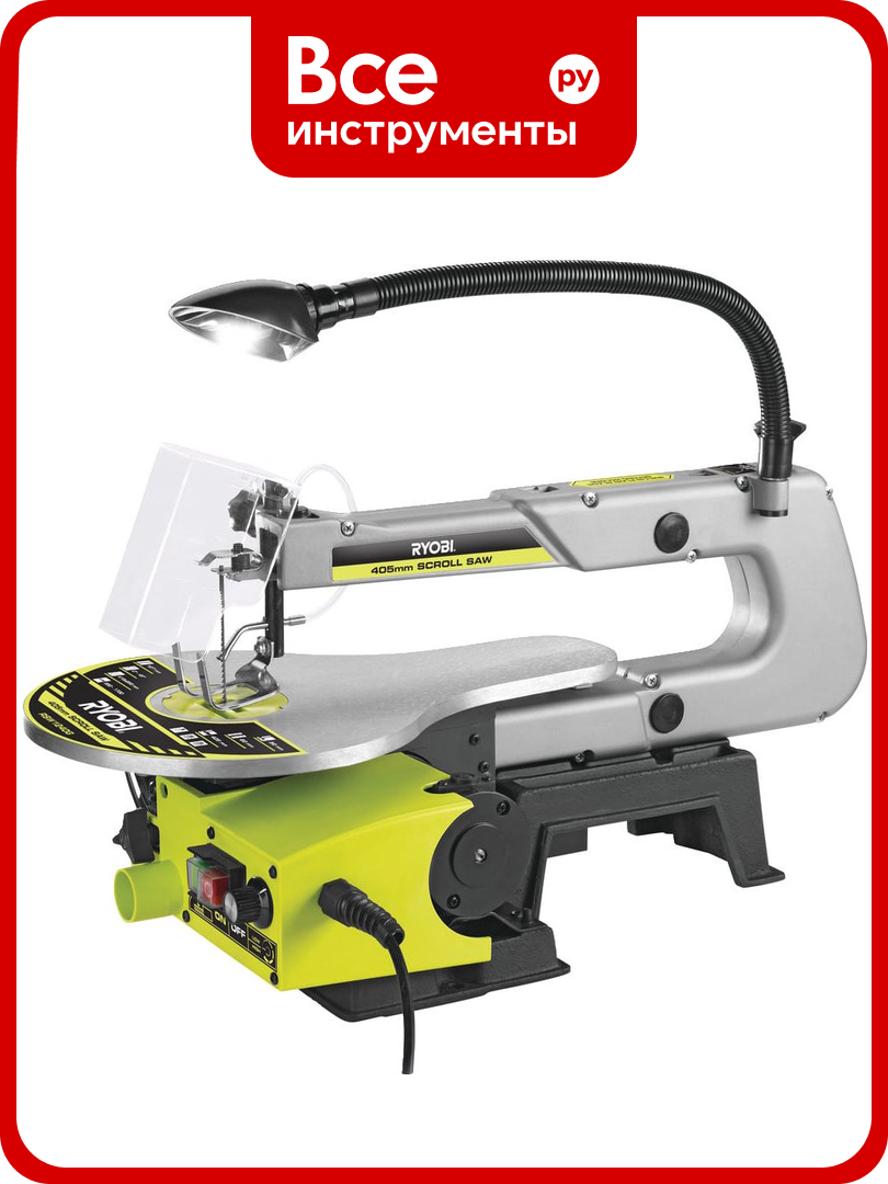 Лобзиковый станок Ryobi RSW1240G 5133002860, для прямой, для выполнения разрезов под углом