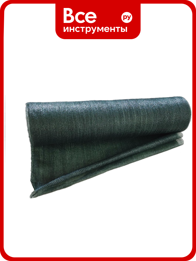 Сетка фасадная защитная зеленая (4x50 м; 80 г/м2) Strong NT40080GR