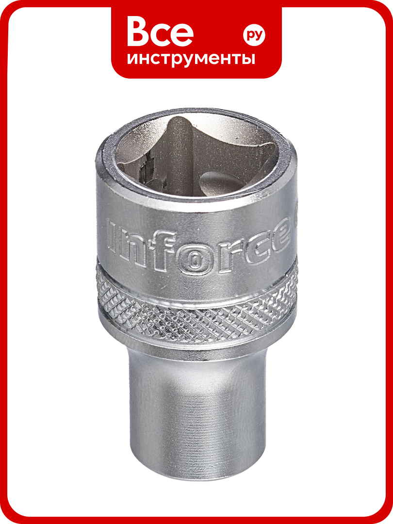 Головка торцевая шестигранная (10 мм; 1/2DR) Inforce 11-01-473