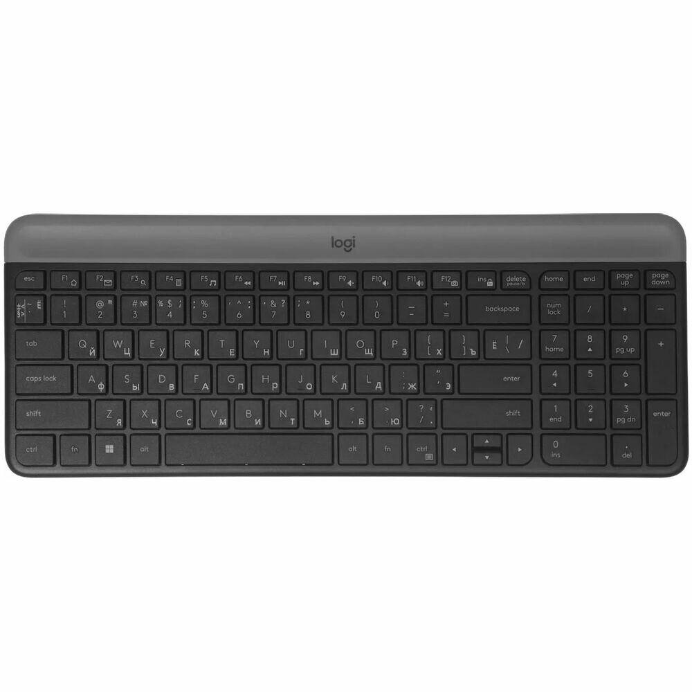 Клавиатура+мышь Logitech Wireless Combo MK470 Black