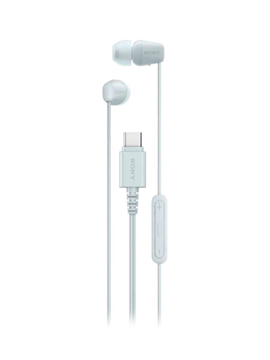 Sony IER-EX15C, белый, проводные наушники