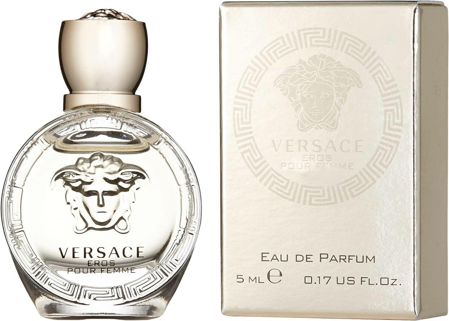 Духи Versace "Eros Pour Femme", женские, 5мл, спрей, миниатюра
