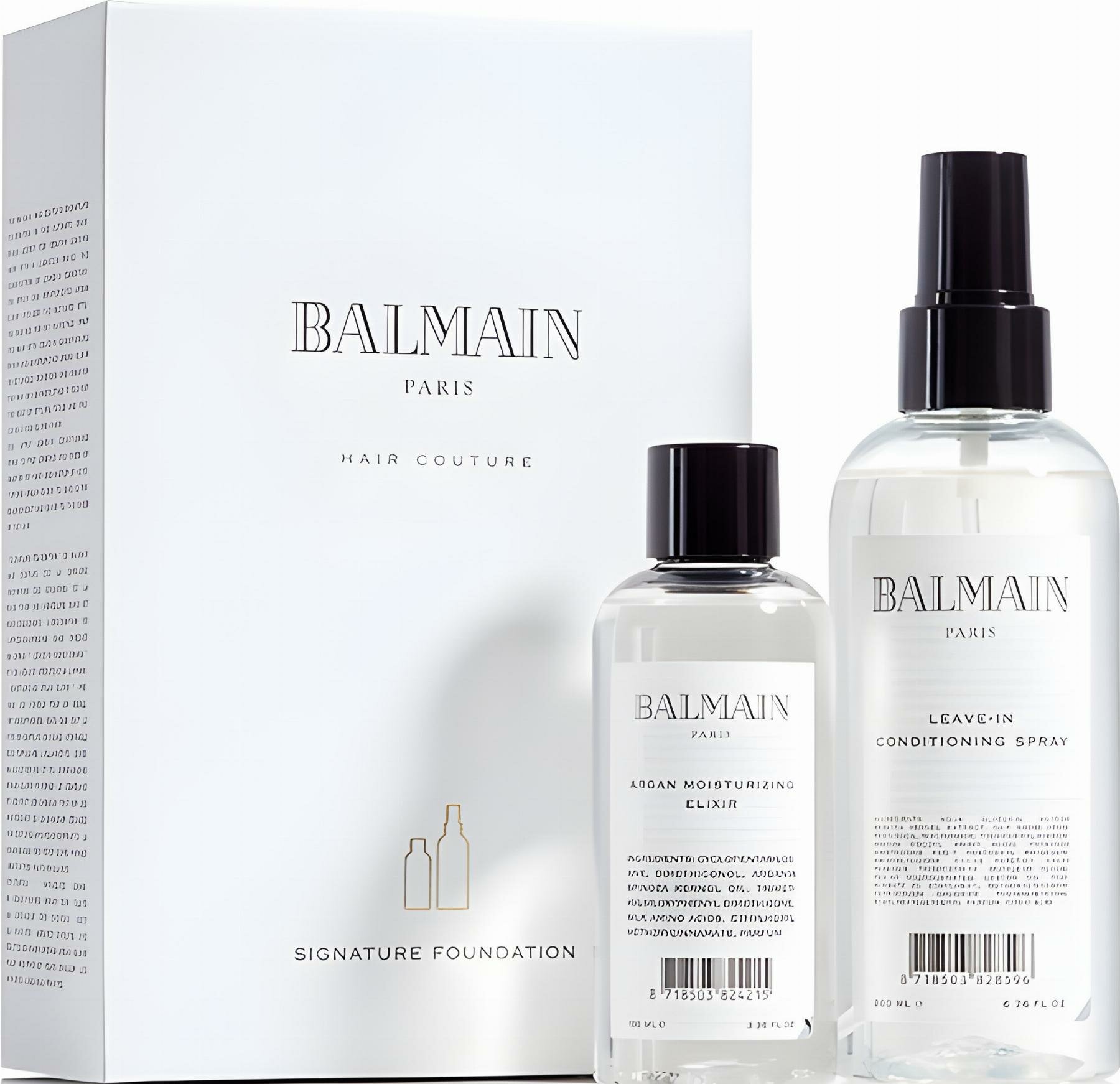 Balmain Набор для волос с аргановым маслом Signature Foundation 200ml