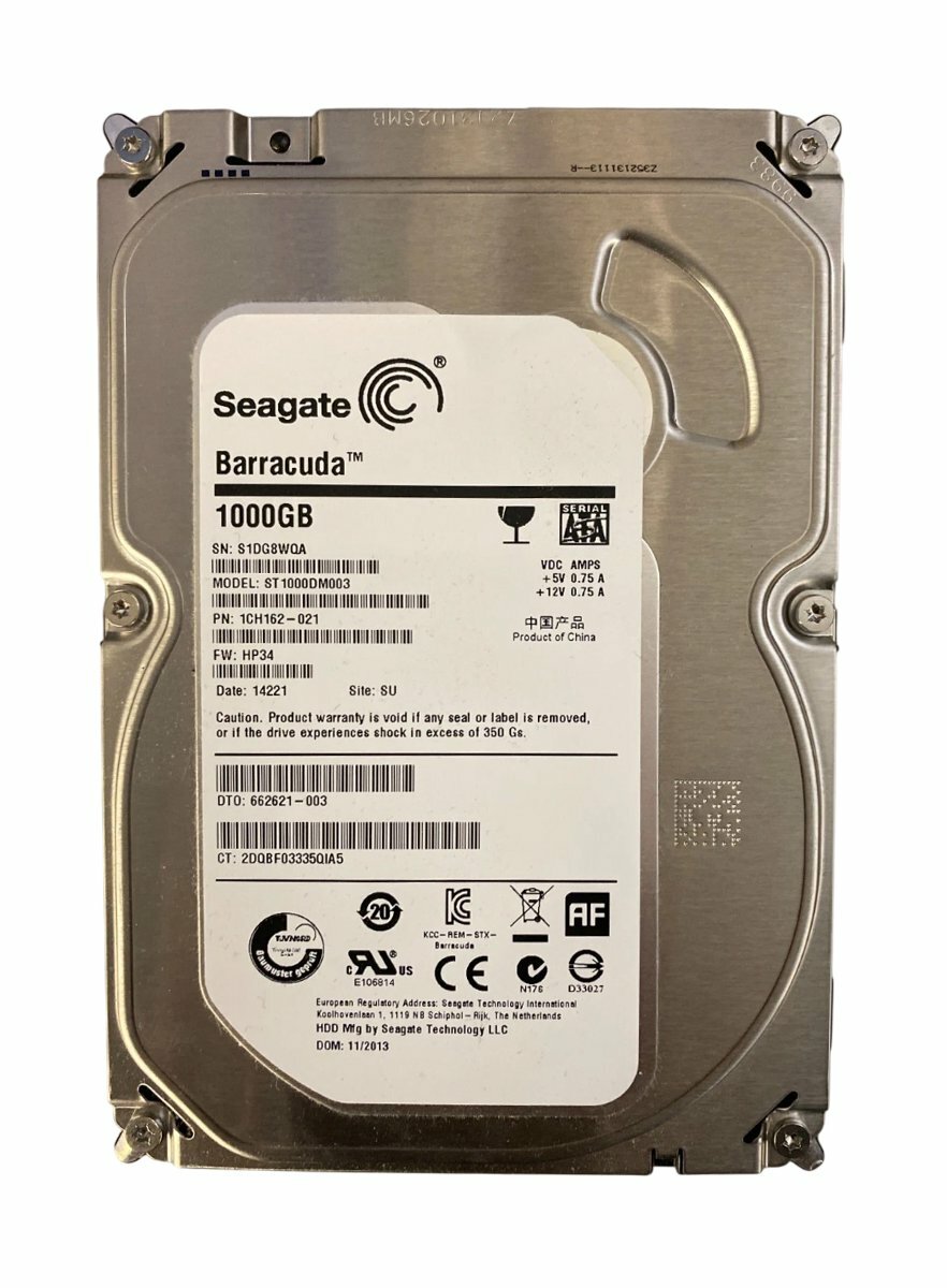 Жесткий диск HP 1Tb 7200 SATAIII 3.5" HDD