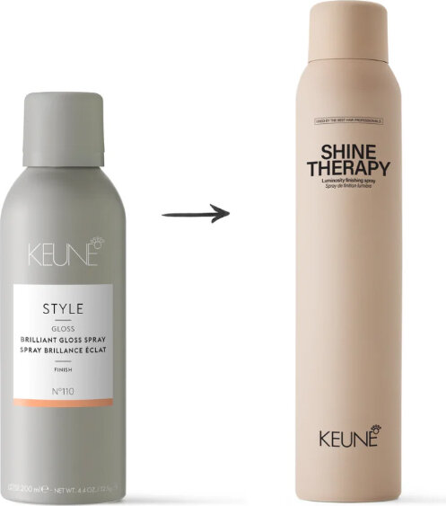 KEUNE Haircosmetics Спрей-блеск аэрозольный Shine Therapy 200 мл Shine Therapy Spray 200 100ml