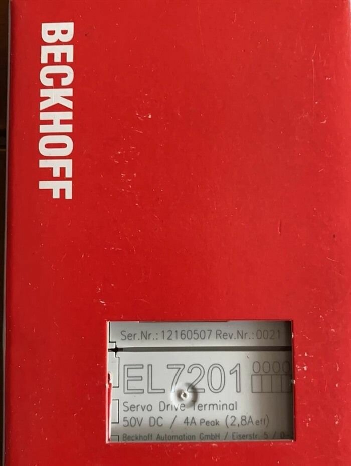 Модуль Beckhoff EL7201 PLC Module EL7201