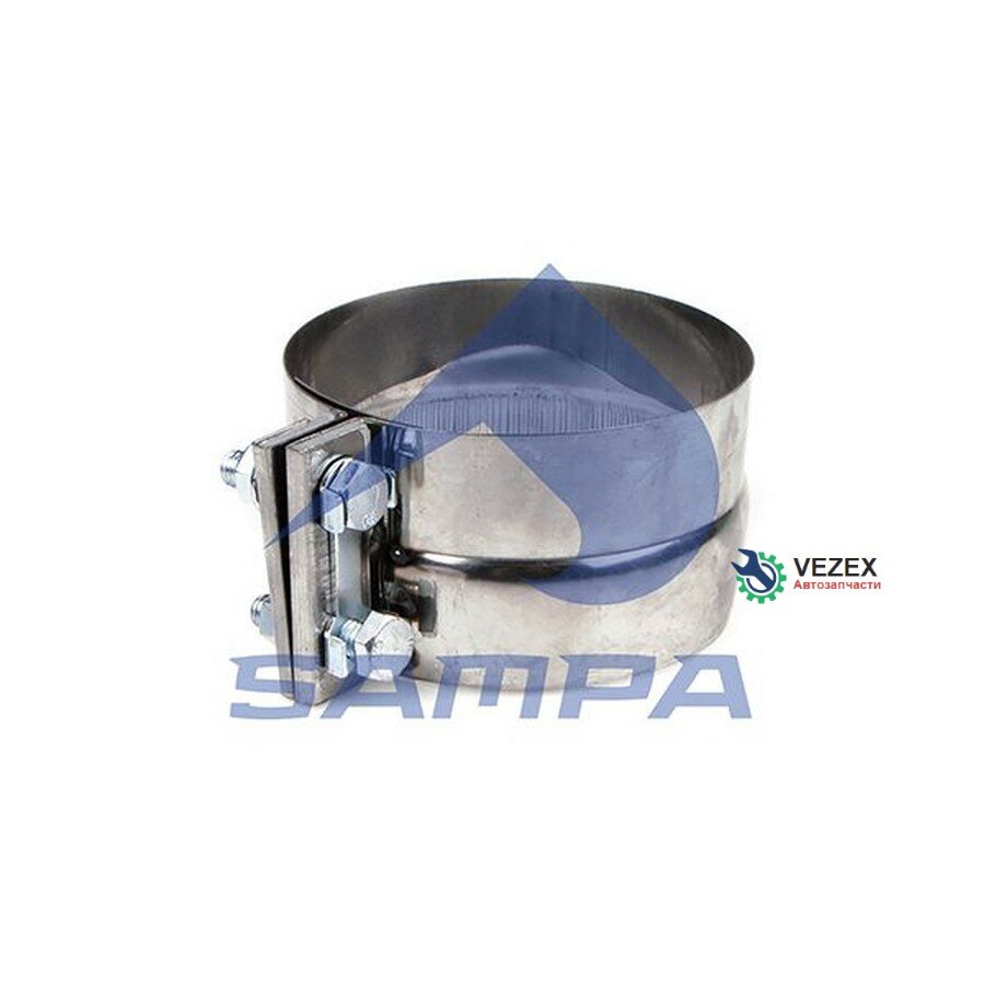 SAMPA 030445 хомут трубы глушителя ! D=127 \VOLVO 95XF FL7/10/12 FM10/12 FH12/16