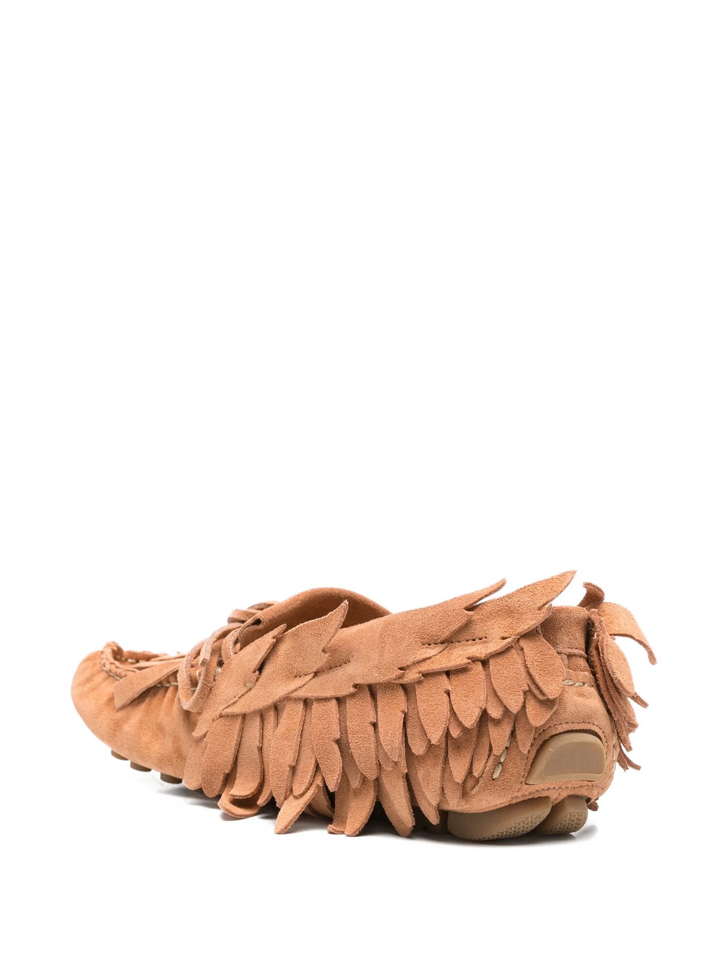 Туфли Alberta Ferretti Fringed suede shoes, размер 41 — фото 1