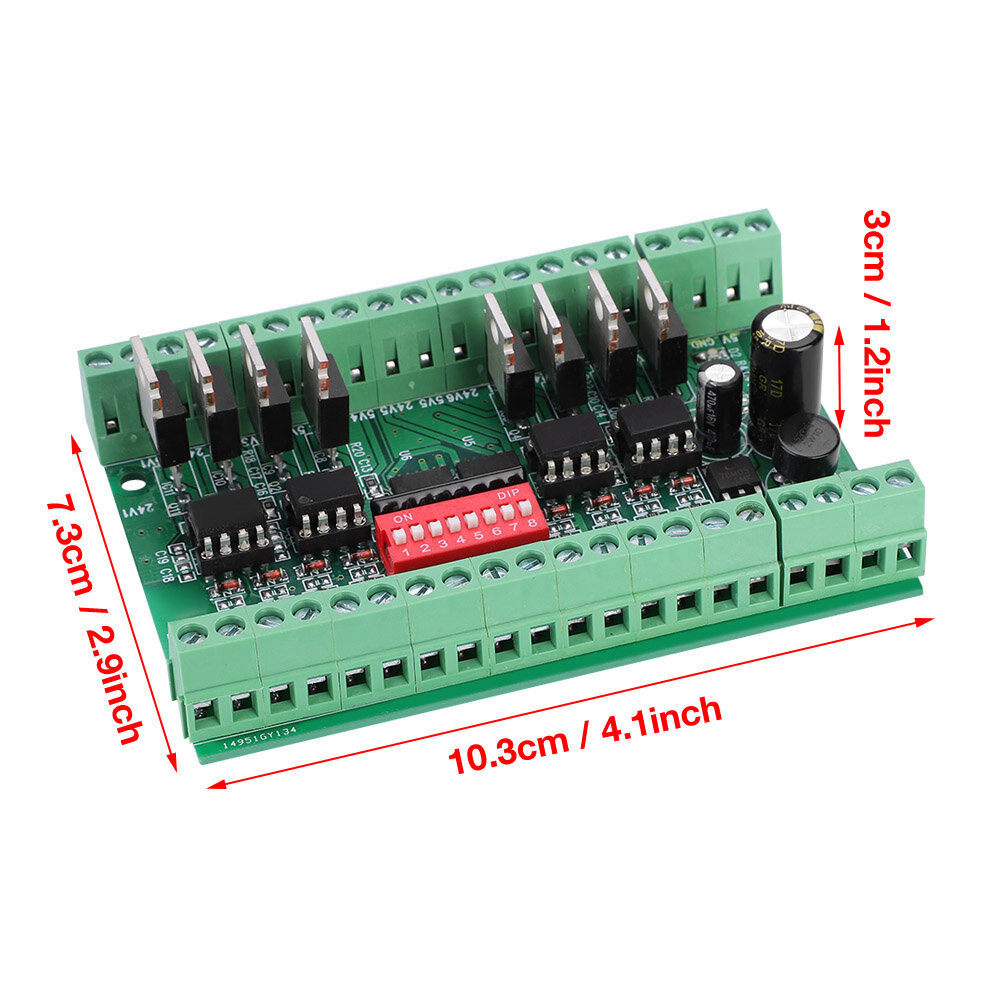 Lightweight Level Converter Module, 5V/24V Conversion Board, for Signal Isolation — фото 1