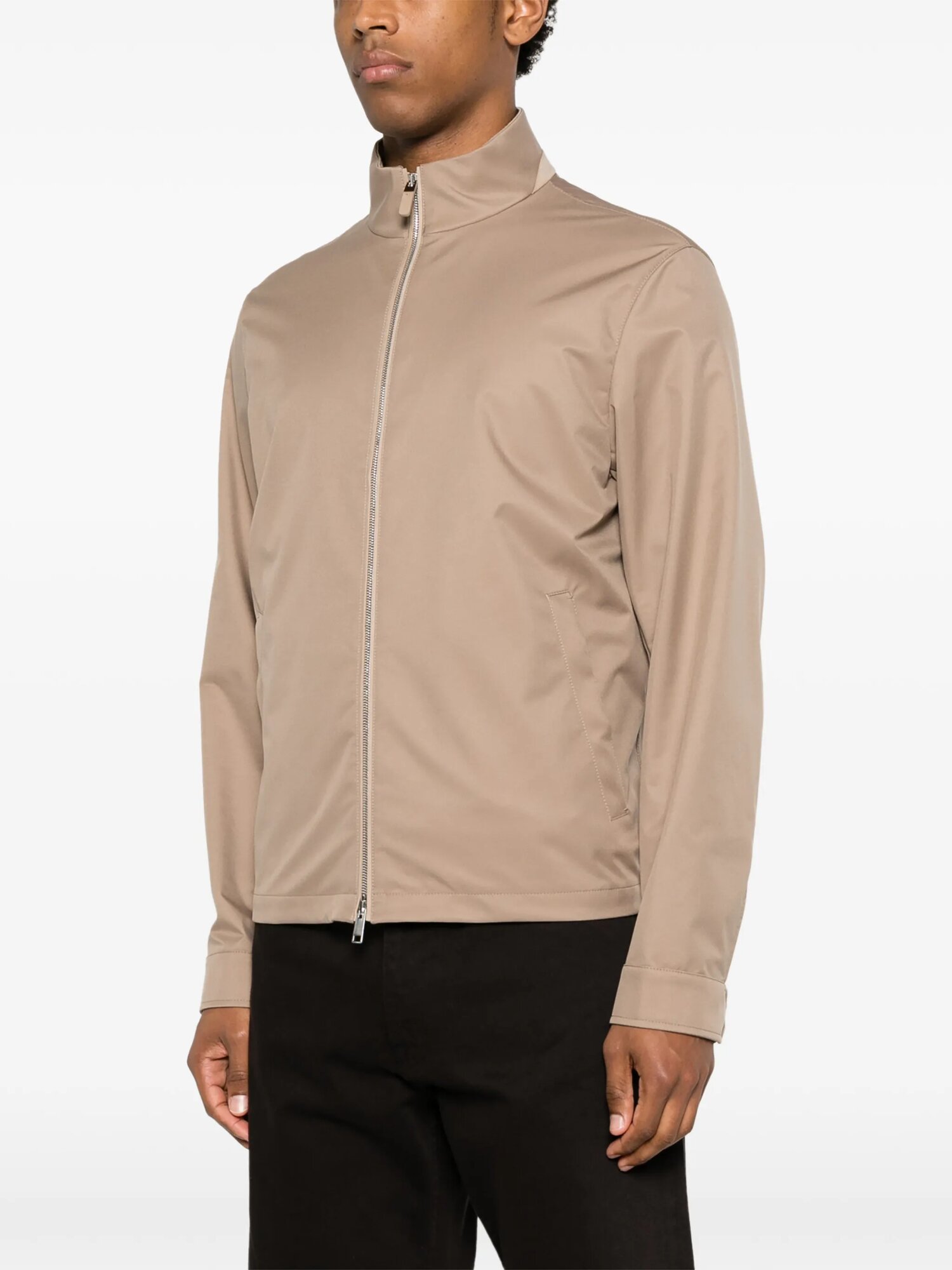 Куртка Ermenegildo Zegna Zip-up high-neck jacket, размер 52, разноцветный — фото 1