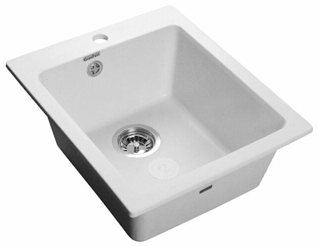 Кухонная мойка GranFest Practic GF-P505 иней мрамор