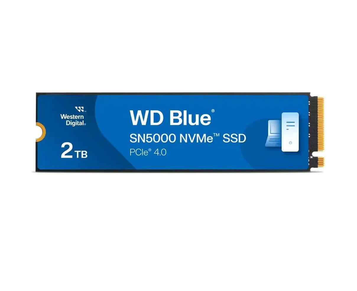 Твердотельный накопитель Western Digital WD Blue SN5000 2 ТБ M.2 WDS200T4B0E
