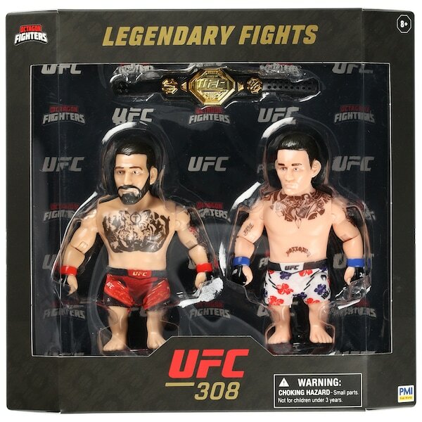 Набор фигурок PMI Kids World Legendary Fights - Фигурки бойцов октагона UFC/Топурия против Холлоуэя, 11,5 см - 8149818