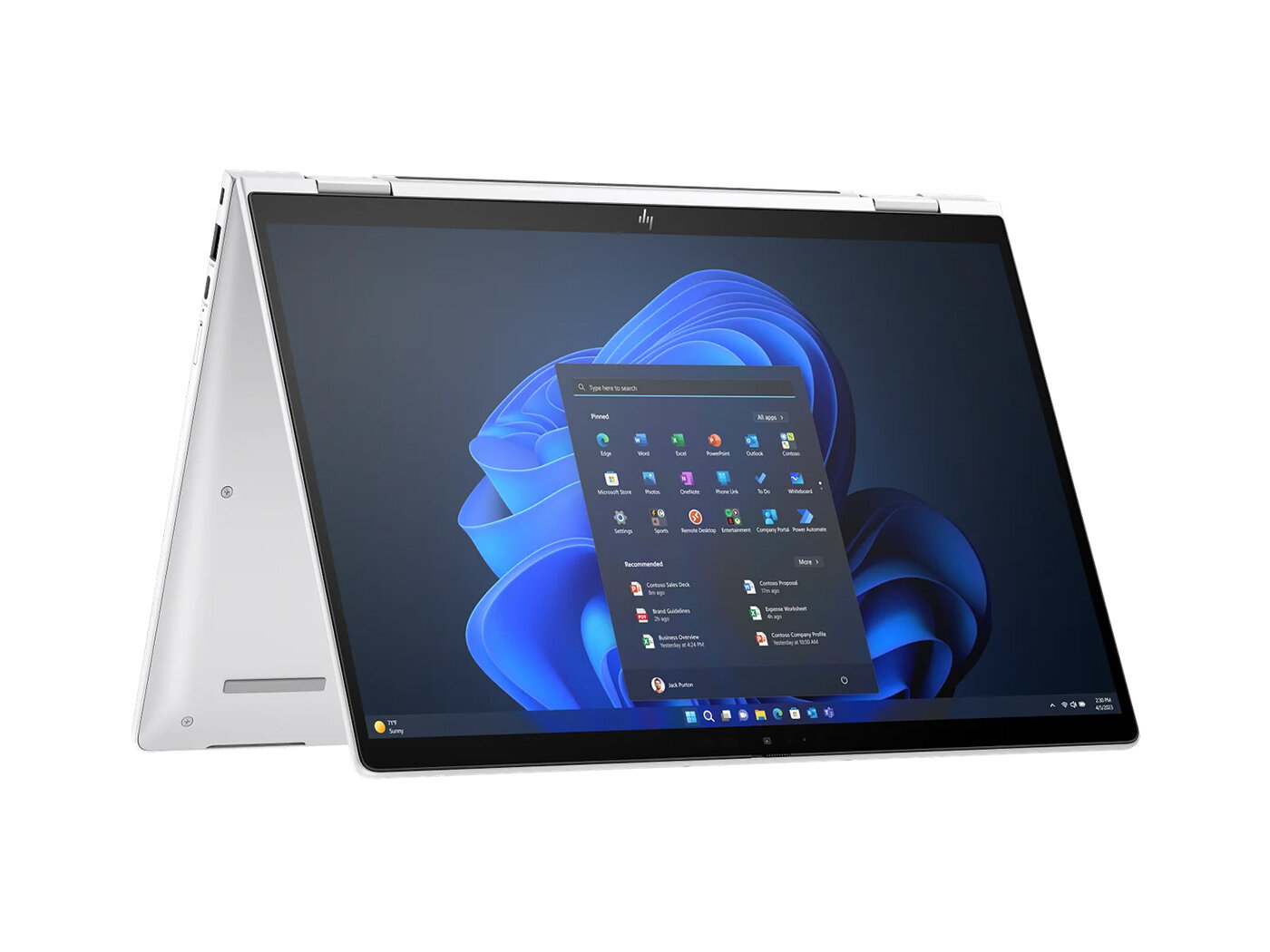 Ноутбук HP Elite x360 1040 G11 2-in-1 CP3M0UA (14", Core Ultra 7 155H, 32 ГБ/SSD 1 ТБ) Серебристый