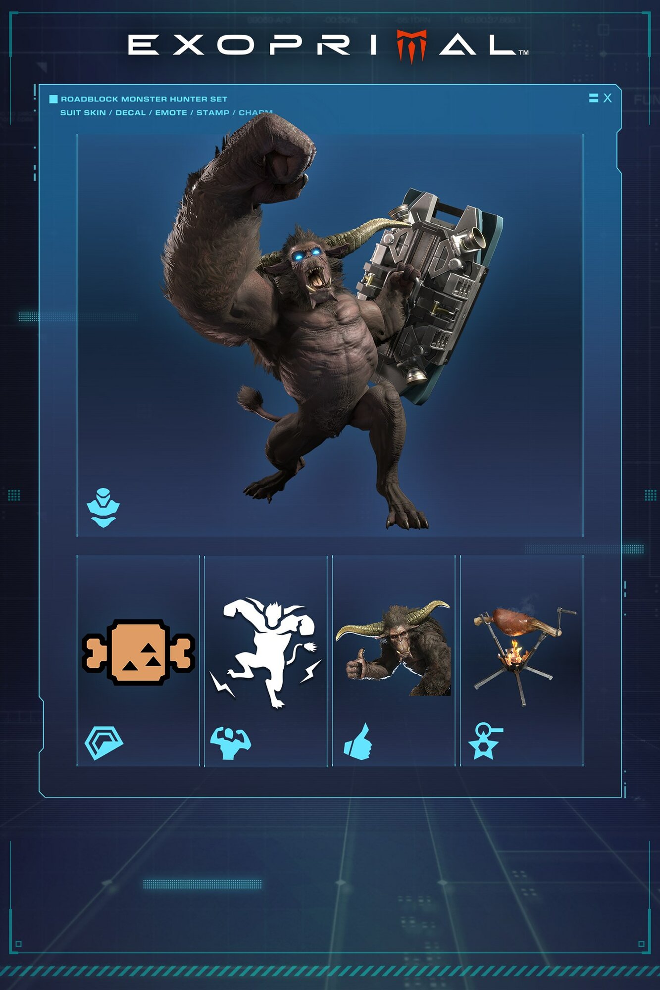 Roadblock Monster Hunter Set — дополнение (DLC) для Xbox · нужна базовая игра · PC, Xbox One, Xbox Series X|S