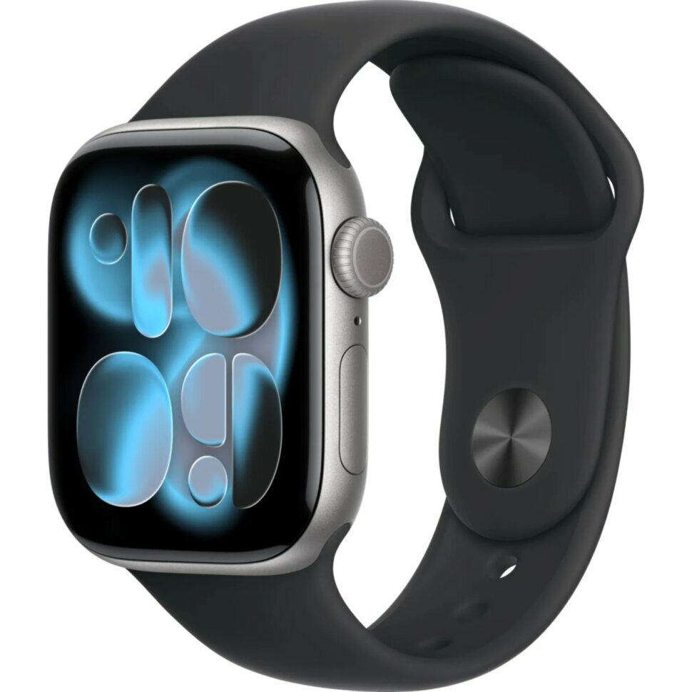 Смарт-часы Apple Watch Series 11 GPS 42mm M/L (Космический серый)[MEQX4X/A, 2459598