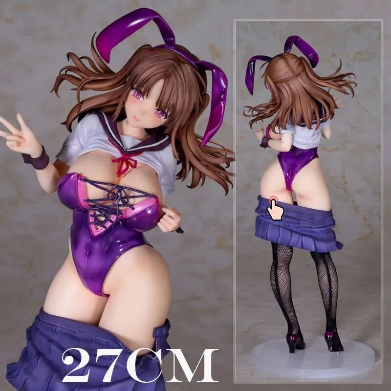 Аниме Фигурка Сексуальный Персонаж Kurogami Genzaki 27cm