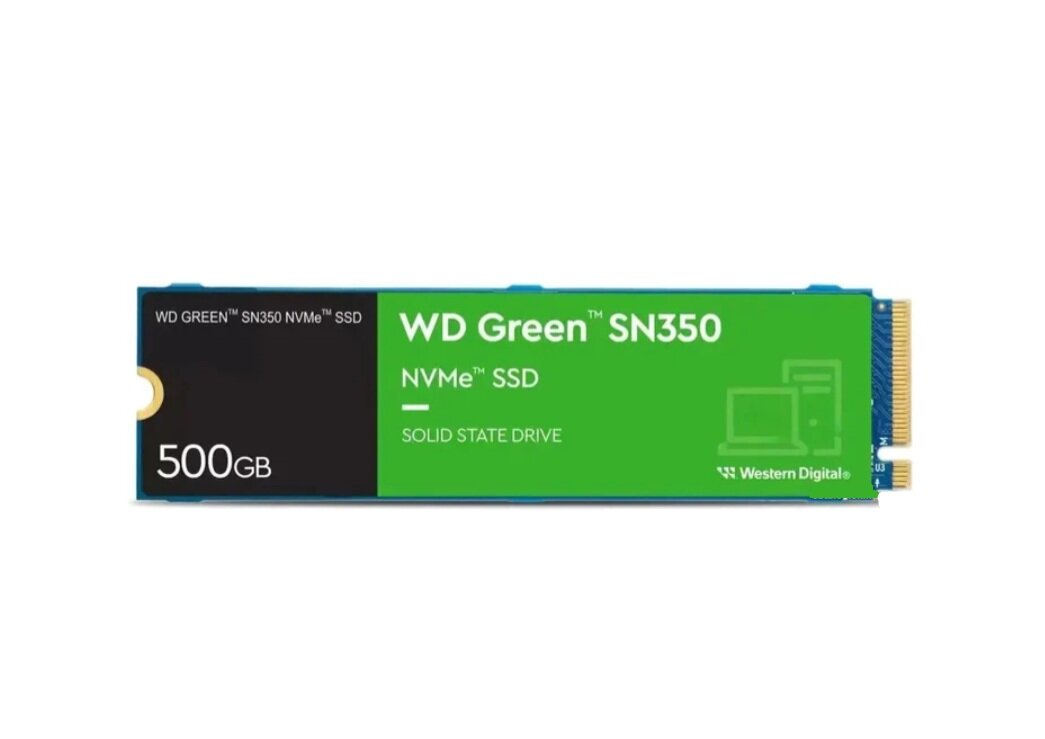 Твердотельный накопитель WD Green SN350 500GB WDS500G2G0C