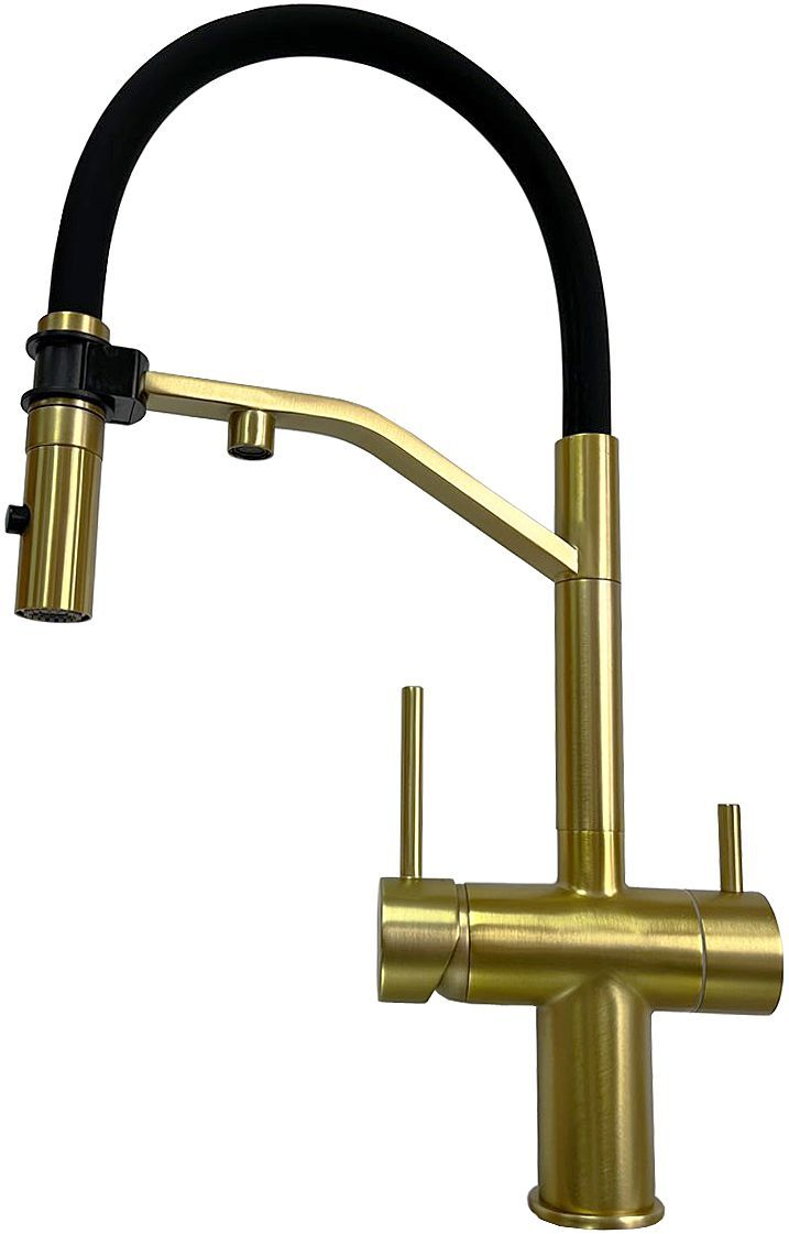 Смеситель для кухни Milacio Ultra 557 MCU.557. GD золото