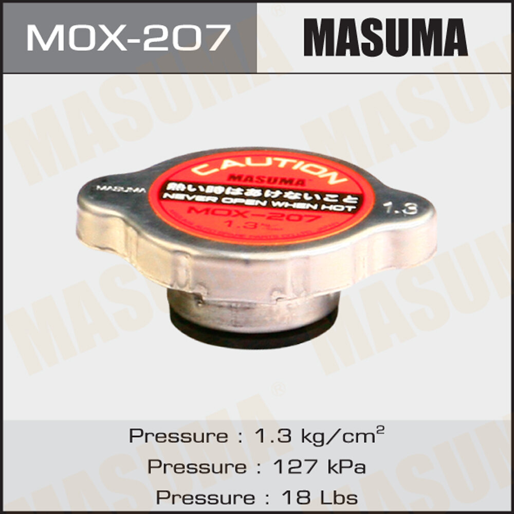 Крышка радиатора 1.3 kg cm2 MASUMA MOX-207