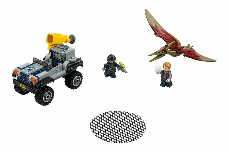Конструктор LEGO Jurassic World Pterodactyl Great Pursuit, 300 деталей