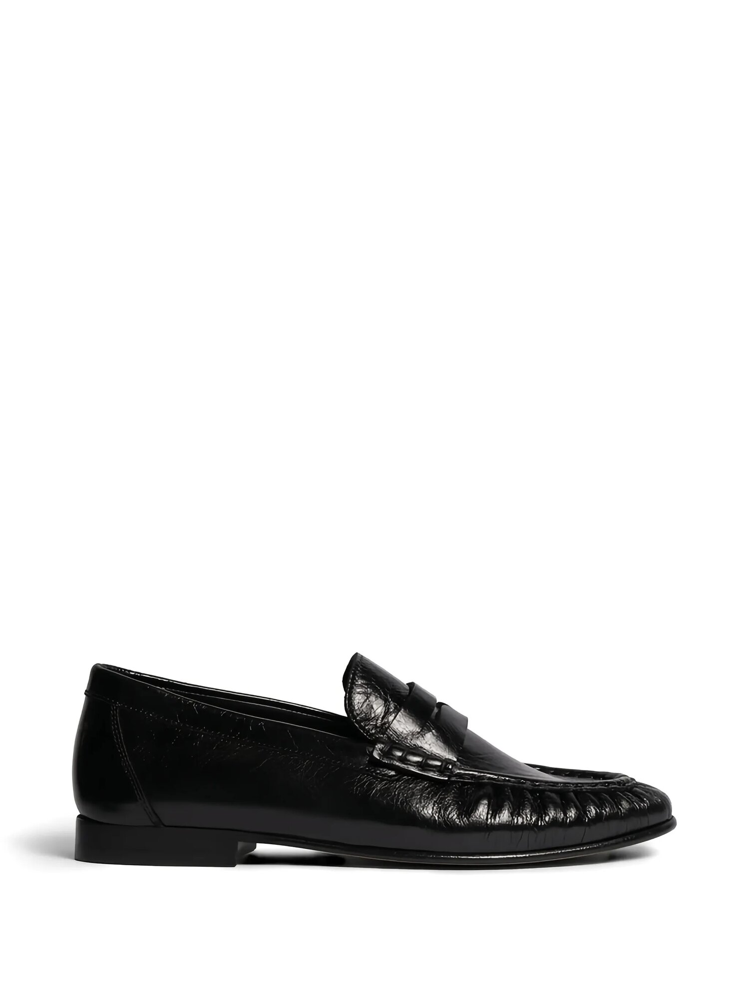 Лоферы Wrinkled-textured loafers